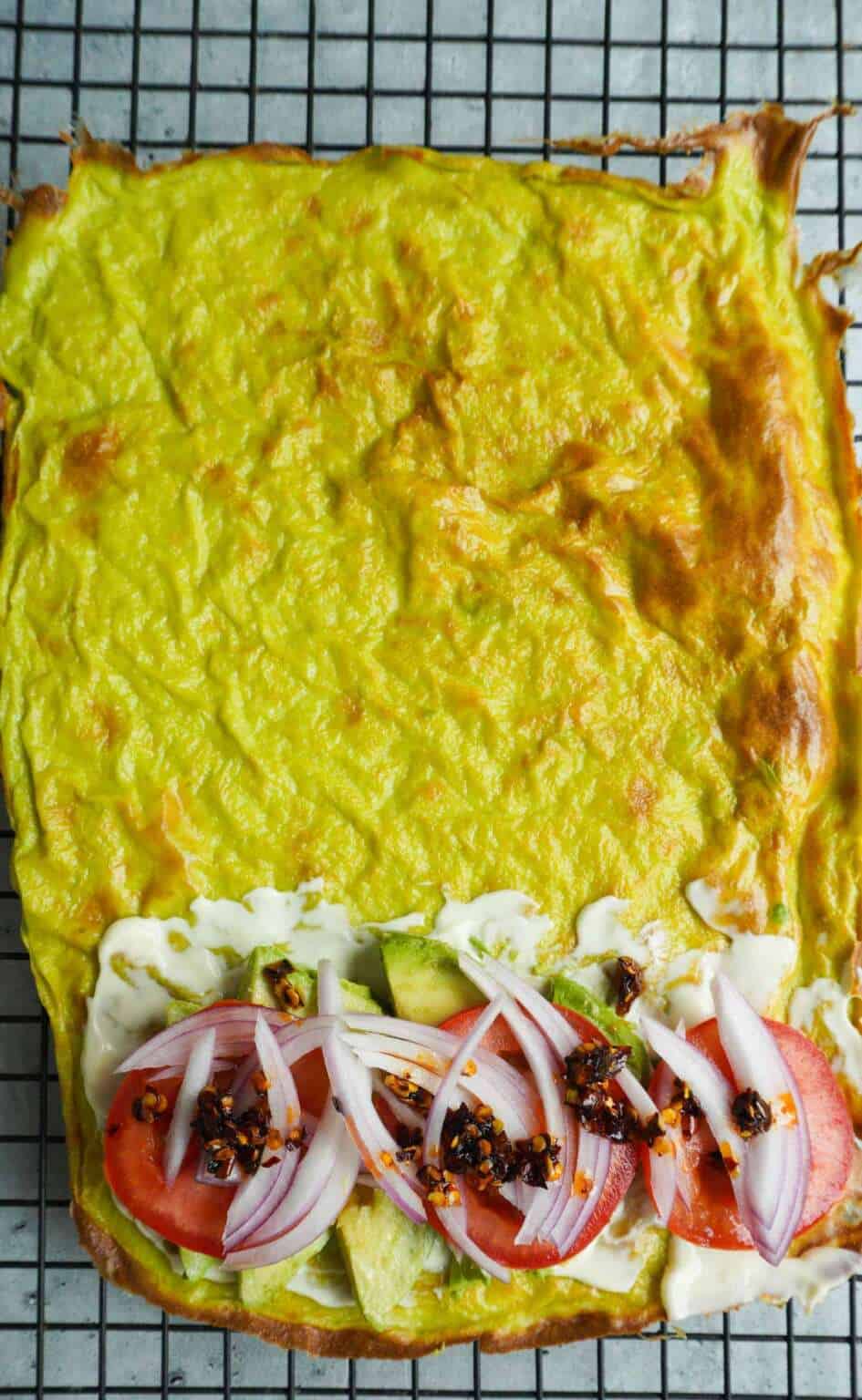 Avocado Cottage Cheese Wrap - Eat.Drink.Pure