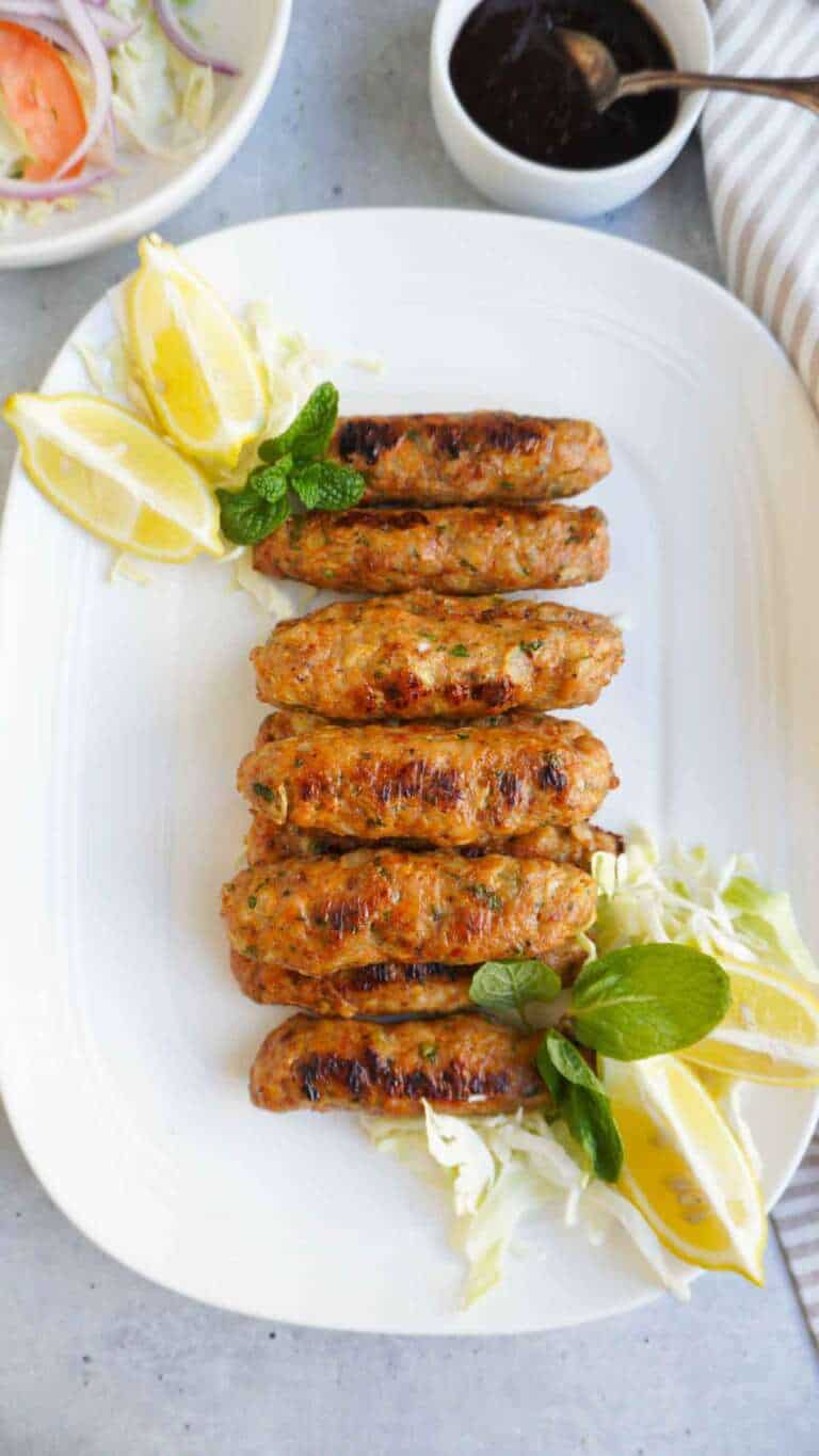 Chicken Seekh Kebabs (in the oven) - Eat.Drink.Pure