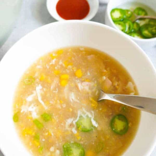 Chicken Corn Soup (Pakistani-Style) - Eat.Drink.Pure